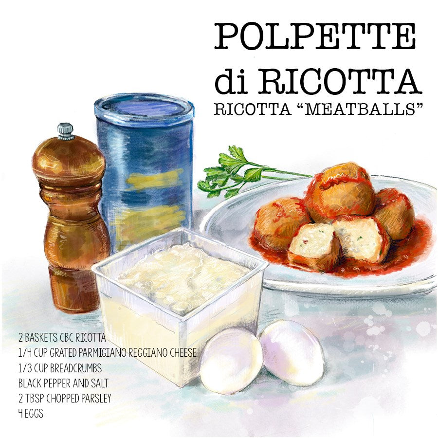 Polpette di Ricotta (Ricotta "Meat"balls) – Caputo Brothers Creamery